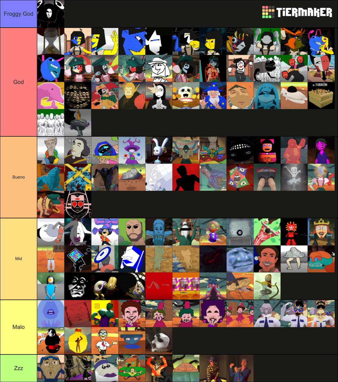 Every Ena character (Original series & Dream BBQ) Tier List (Community ...