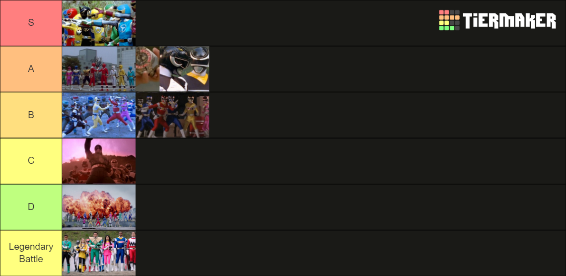 Power Rangers Team Ups Tier List (Community Rankings) - TierMaker