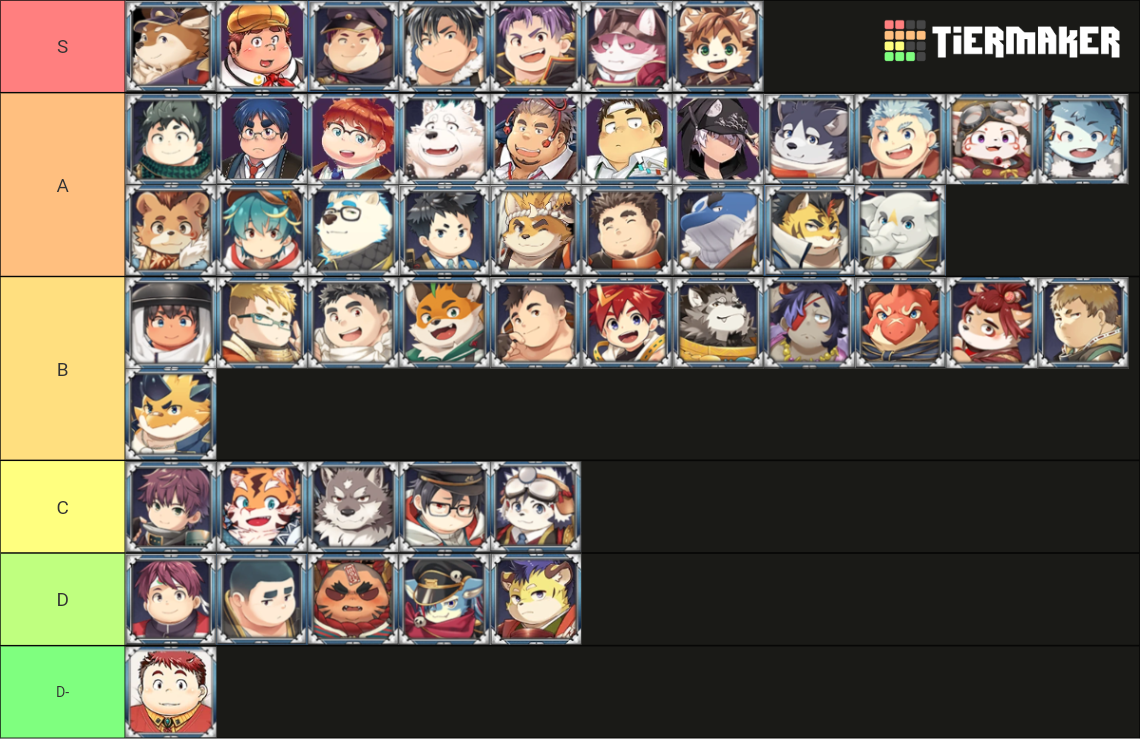 tamacolle character!!! Tier List (Community Rankings) - TierMaker