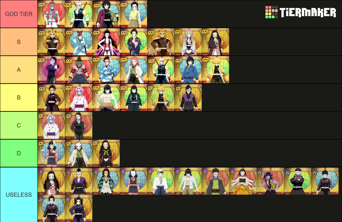 Will of Hashira Tier List (Community Rankings) - TierMaker