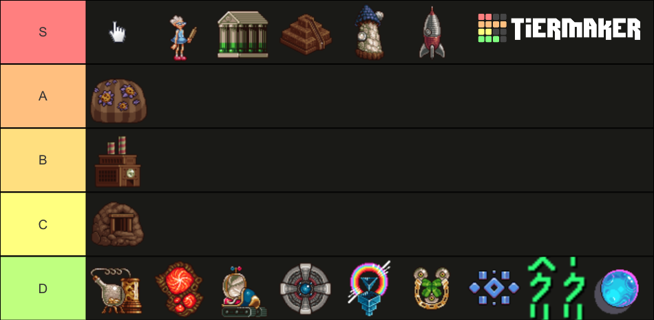 Cookie Clicker Buildings Tier List (Community Rankings) - TierMaker