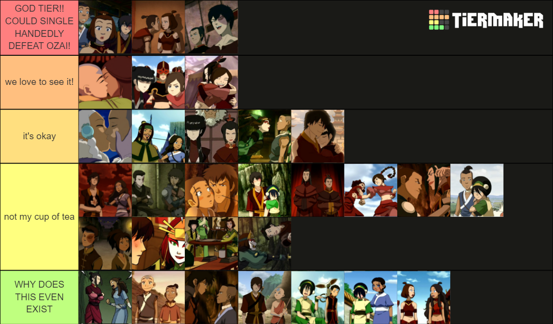 Avatar The Last Airbender Ships Tier List (Community Rankings) - TierMaker