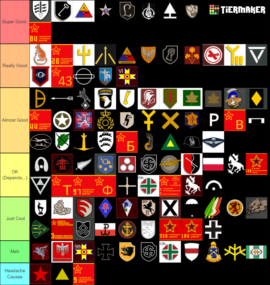 Divisions Tierlist - SD2 (After Tribute to Normandy 44) Tier List ... Divisions Tierlist - SD2 (After Tribute to Normandy 44) Tier List ...