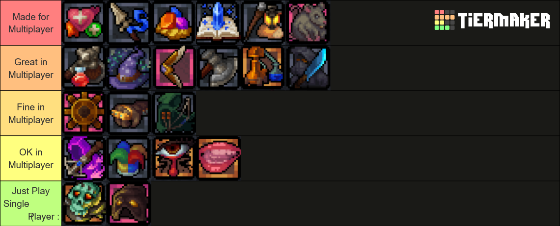 Barony Classes Tier List (Community Rankings) - TierMaker