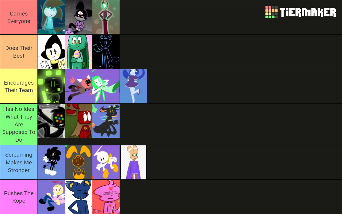 Pixelleaf OCs Tier List (Community Rankings) - TierMaker