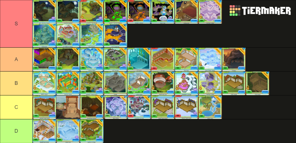 animal jam den tierlist Tier List (Community Rankings) - TierMaker