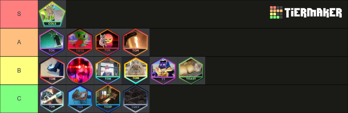 Ranking Every Ring 1 EToH Tower Tier List (Community Rankings) - TierMaker