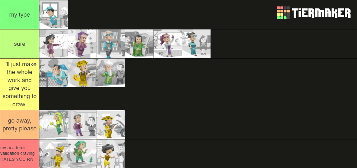16 personalities Tier List (Community Rankings) - TierMaker 16 personalities Tier List (Community Rankings) - TierMaker