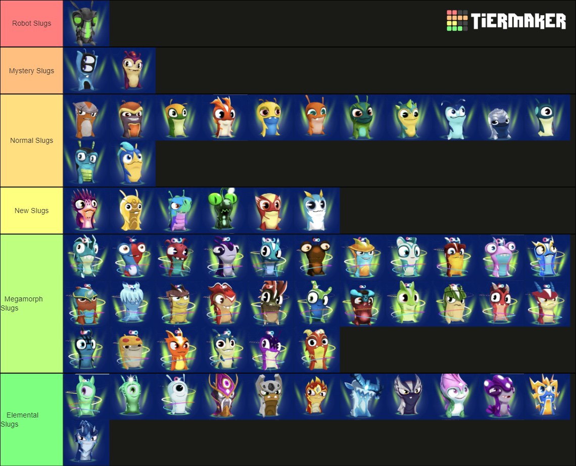 Slugterra Slug it out 2 Tier List (Community Rankings) - TierMaker