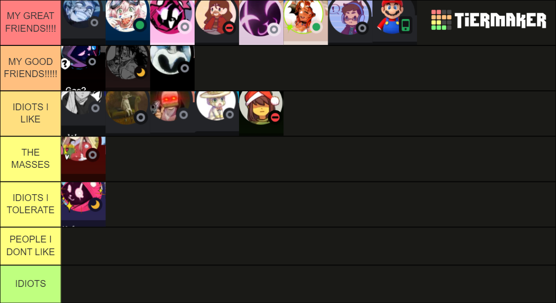 DEV GROUP TIER LIST Tier List (Community Rankings) - TierMaker DEV GROUP TIER LIST Tier List (Community Rankings) - TierMaker