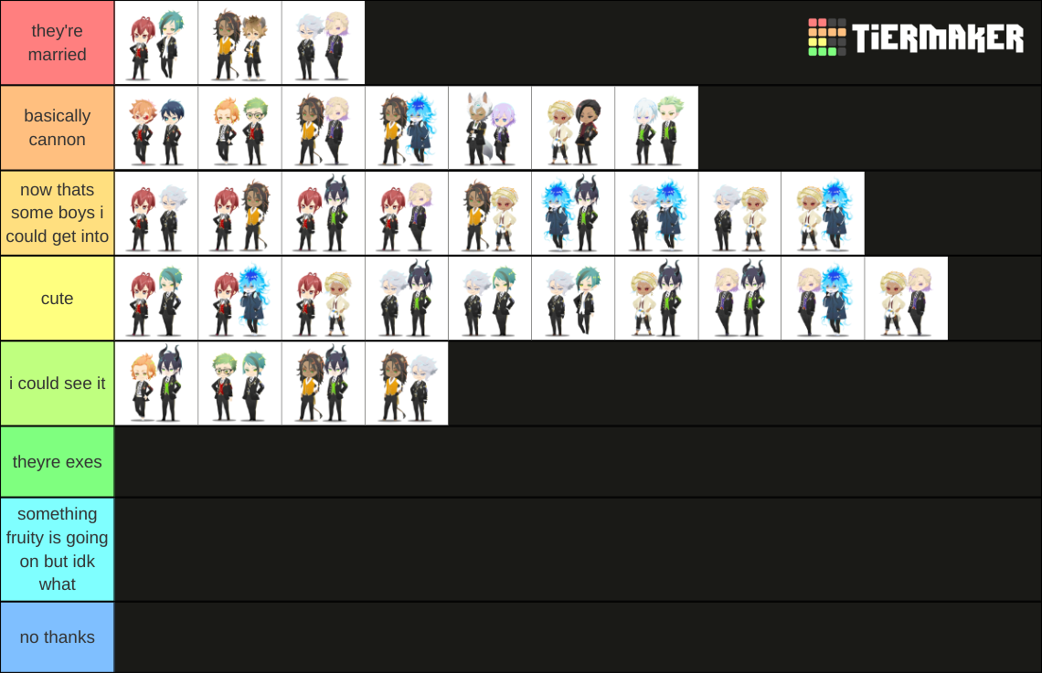 Twst Ships Tier List (Community Rankings) - TierMaker