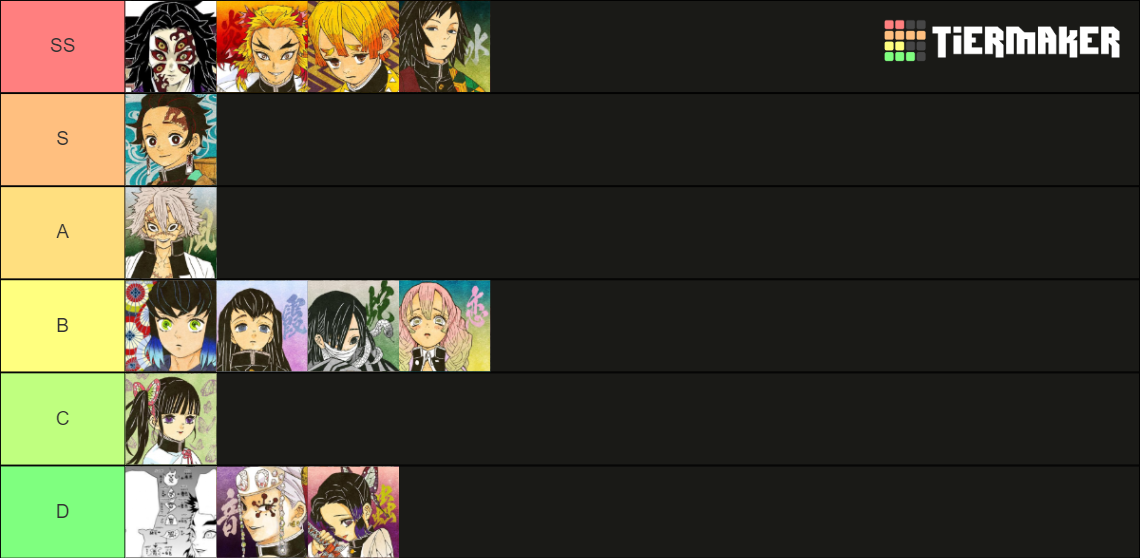 Breathing Styles kimetsu-no-yaiba Tier List (Community Rankings) - TierMaker