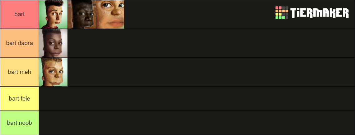 bart tierlististiis Tier List (Community Rankings) - TierMaker