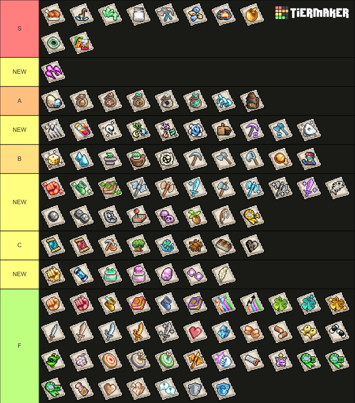 Idleon Stamps Tier List (Community Rankings) - TierMaker