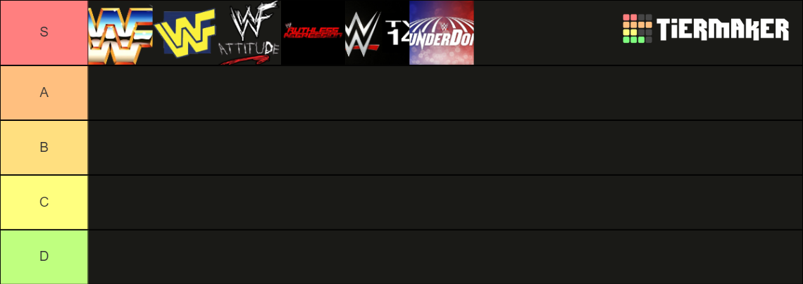 WWE/WWF All eras ranked Tier List (Community Rankings) - TierMaker