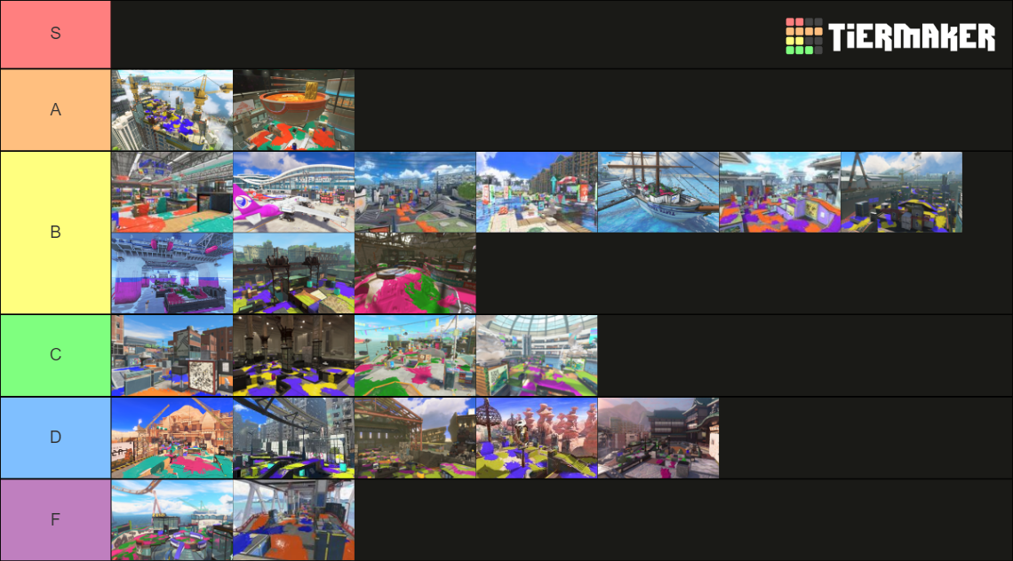 All Splatoon 3 Maps (As of Fresh Season 2024) Tier List (Community ...