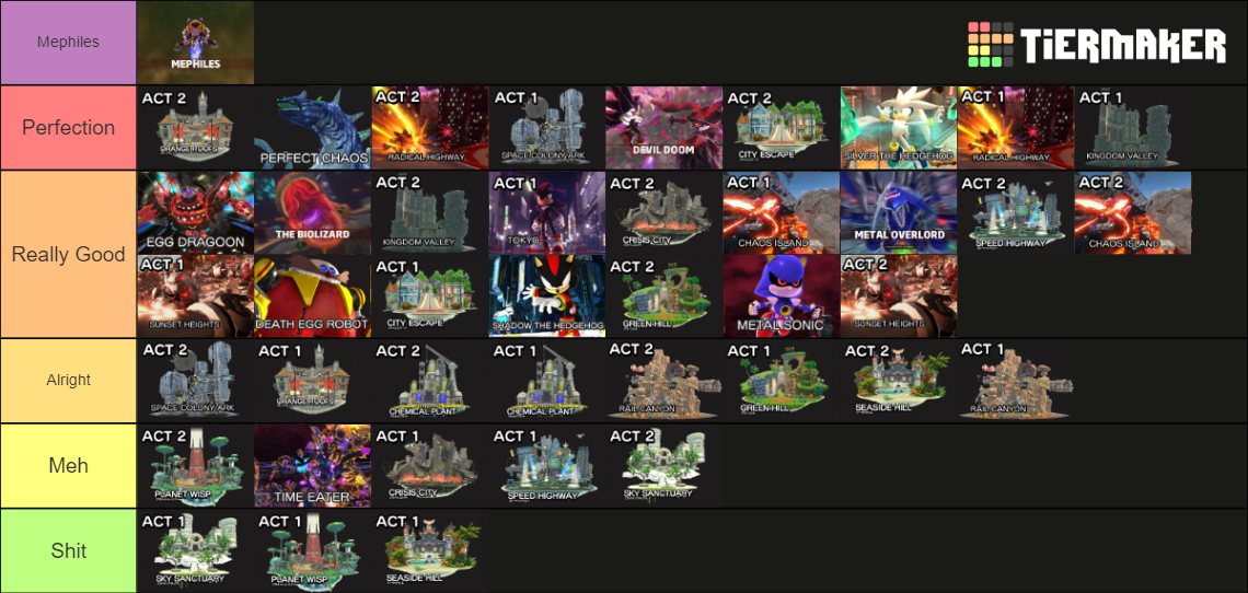 Sonic X Shadow Generations ALL levels and bosses (Tokyo!) Tier List ...