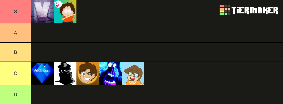 Recent YouTube and Streaming Tier Lists - TierMaker