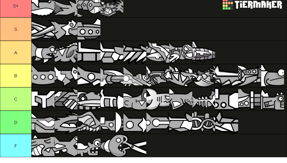 Geometry Dash ships Tier List (Community Rankings) - TierMaker