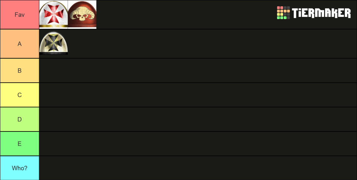 All Space Marine Chapters Warhammer 40k Tier List (Community Rankings ...