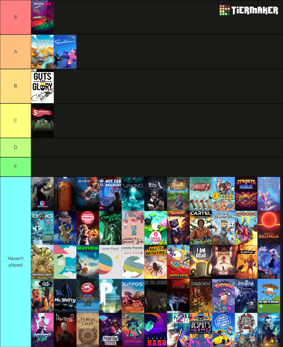 Tinybuild Games Tier List (Community Rankings) - TierMaker