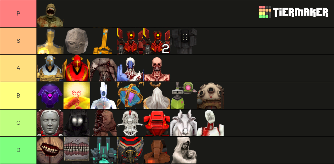 ULTRAKILL Enemies and Bosses Tier List (Community Rankings) - TierMaker