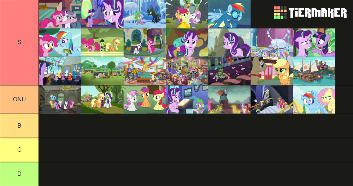 My Little Pony Season 6 Episode Tier List (Community Rankings) - TierMaker