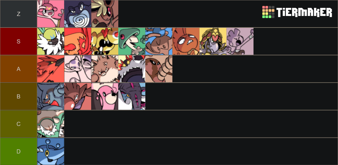 Pokemon Close Combat (v16c) - Special Pikachu Edition Tier List ...