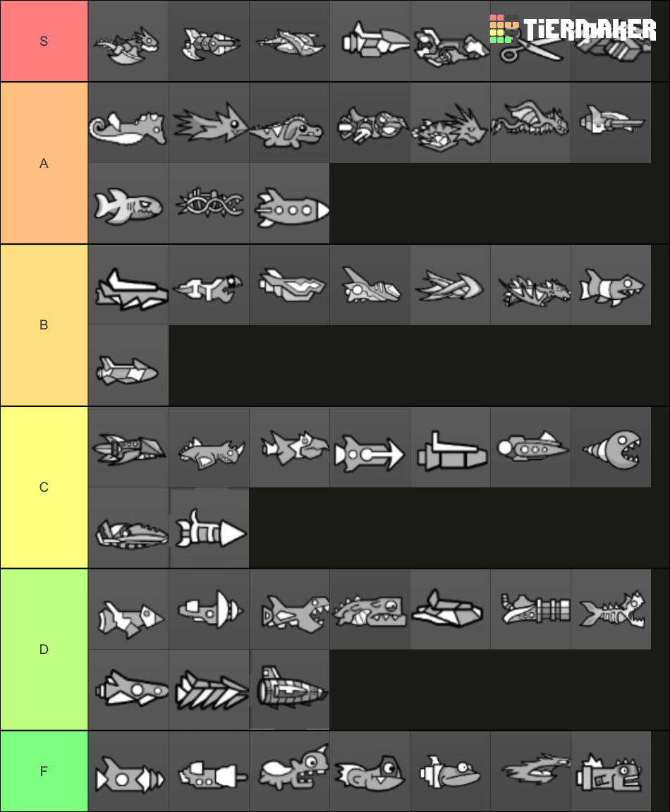 geometry dash ships Tier List (Community Rankings) - TierMaker