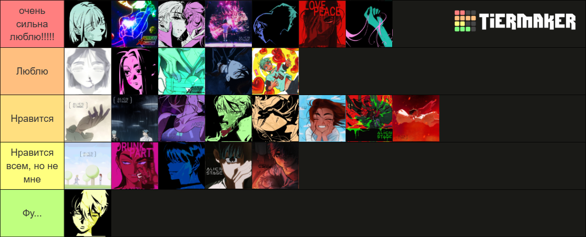 ALIEN STAGE All Songs (UP TO DATE) Tier List (Community Rankings ...