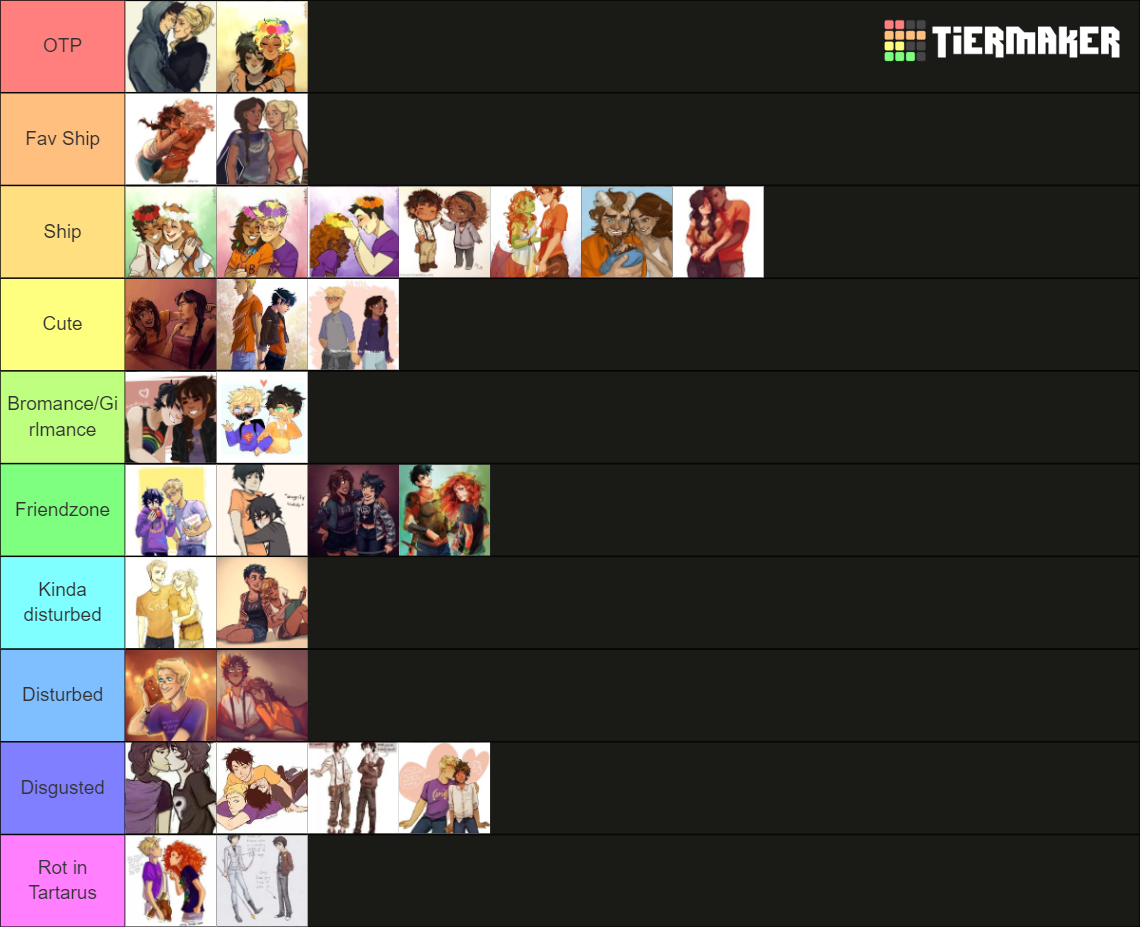 Riordanverse Ships Tier List (Community Rankings) - TierMaker