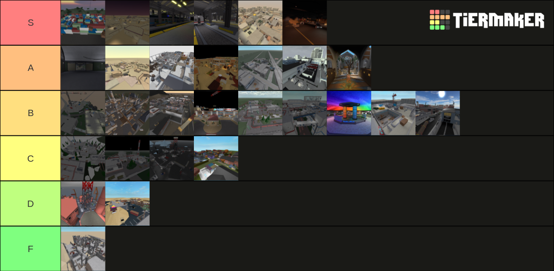 All Phantom Forces Maps (February 2024) Tier List (Community Rankings ...