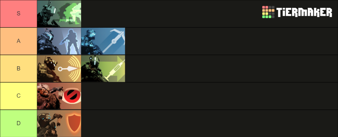 Titanfall 2 Pilot Tacticals Tier List (Community Rankings) - TierMaker