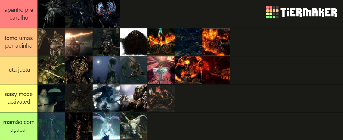 Dark Souls 1 Bosses Tier List (Community Rankings) - TierMaker