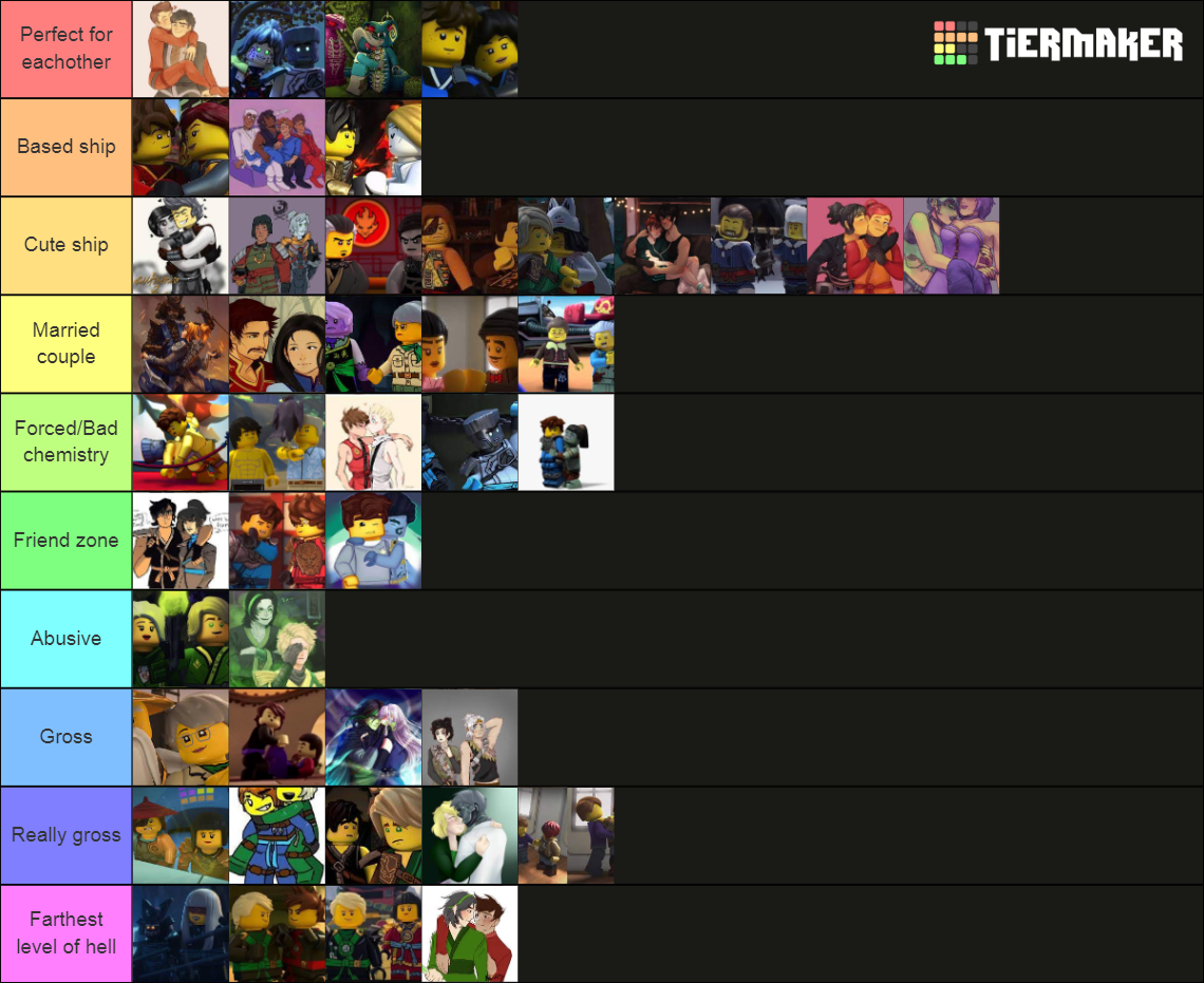 Ninjago Ships Tier List (Community Rankings) - TierMaker