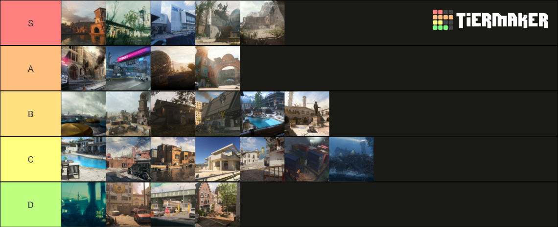 Modern Warfare II 6v6 Maps Tier List (Community Rankings) - TierMaker