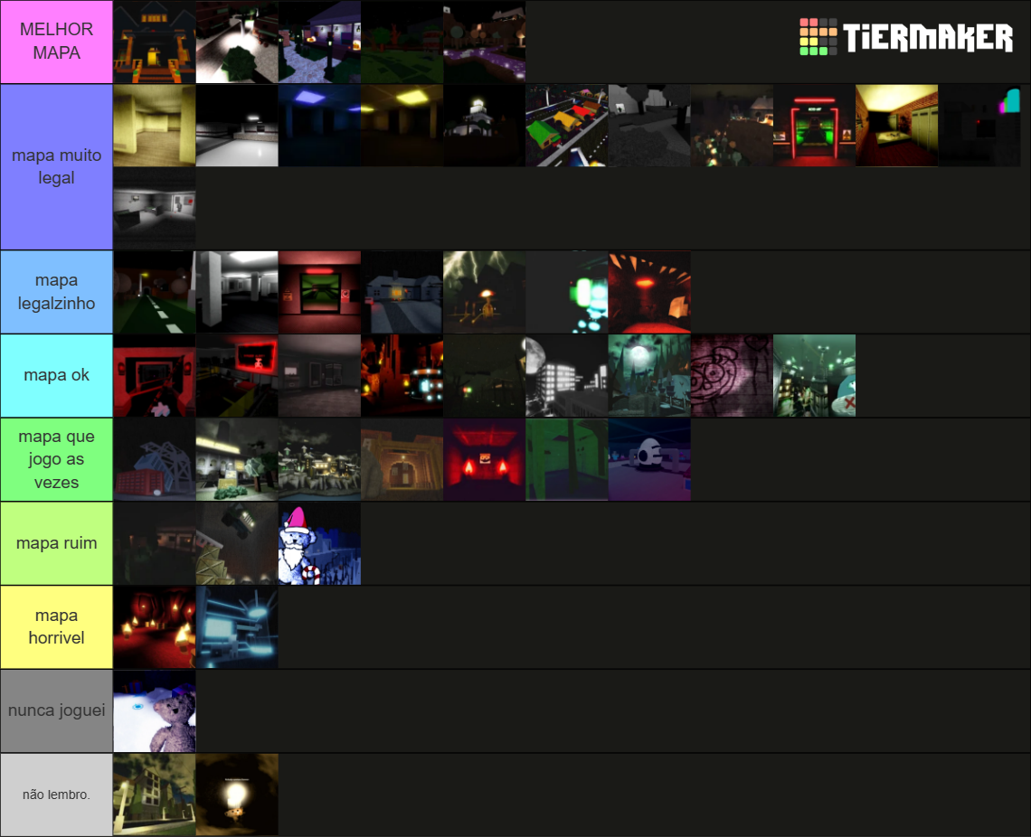 BEAR Maps Tier List (Community Rankings) - TierMaker