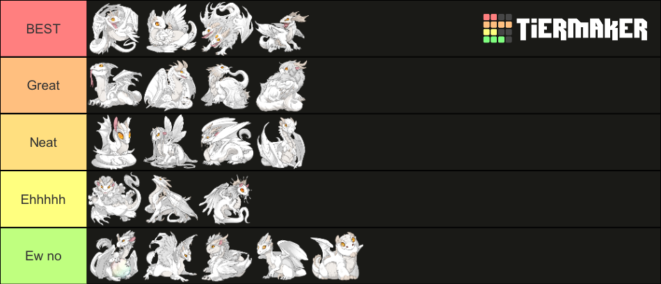 Flight Rising Baby Ranking Tier List (Community Rankings) - TierMaker