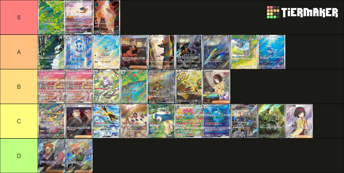 “Pokemon Card 151” Secret Rare Cards Tier List (Community Rankings ...