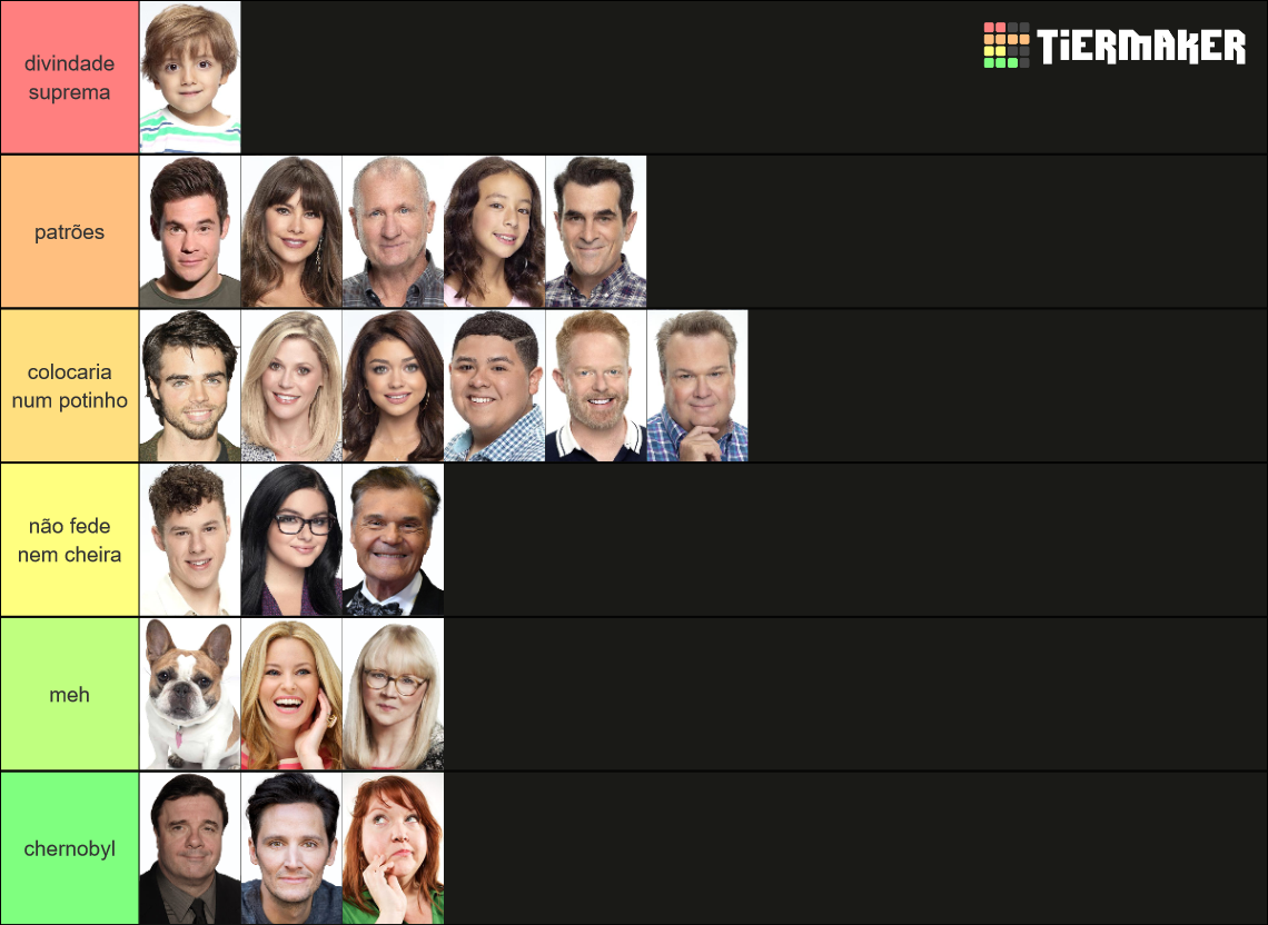 modern family characters Tier List (Community Rankings) - TierMaker
