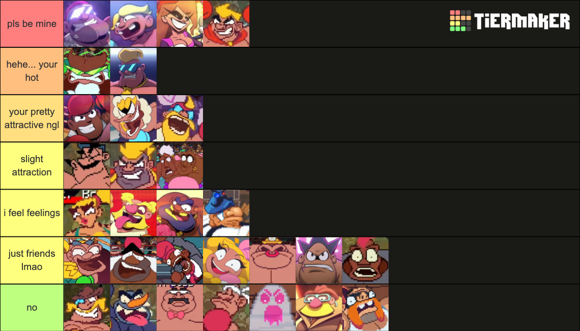Big Boy Boxing Characters Tier List (Community Rankings) - TierMaker