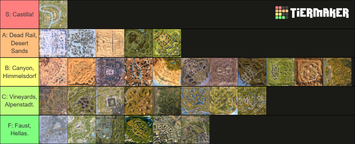World of Tanks Blitz: Maps 9.2 Tier List (Community Rankings) - TierMaker