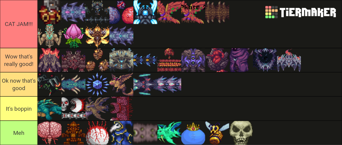 Calamity Mod and Calamity Vanilla themes Tier List (Community Rankings ...