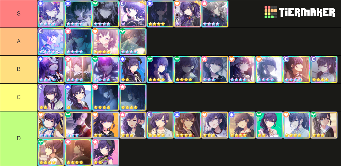 asahina mafuyu cards Tier List (Community Rankings) - TierMaker