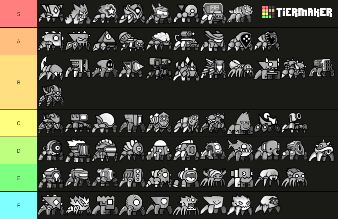 Geometry dash Spiders + 2.2 Tier List (Community Rankings) - TierMaker