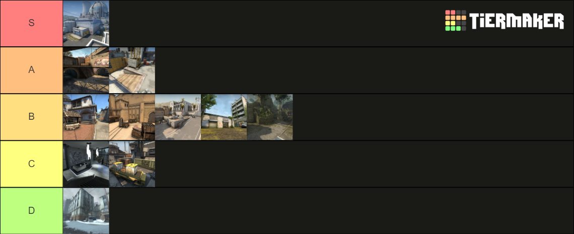 csgo comp maps Tier List (Community Rankings) - TierMaker