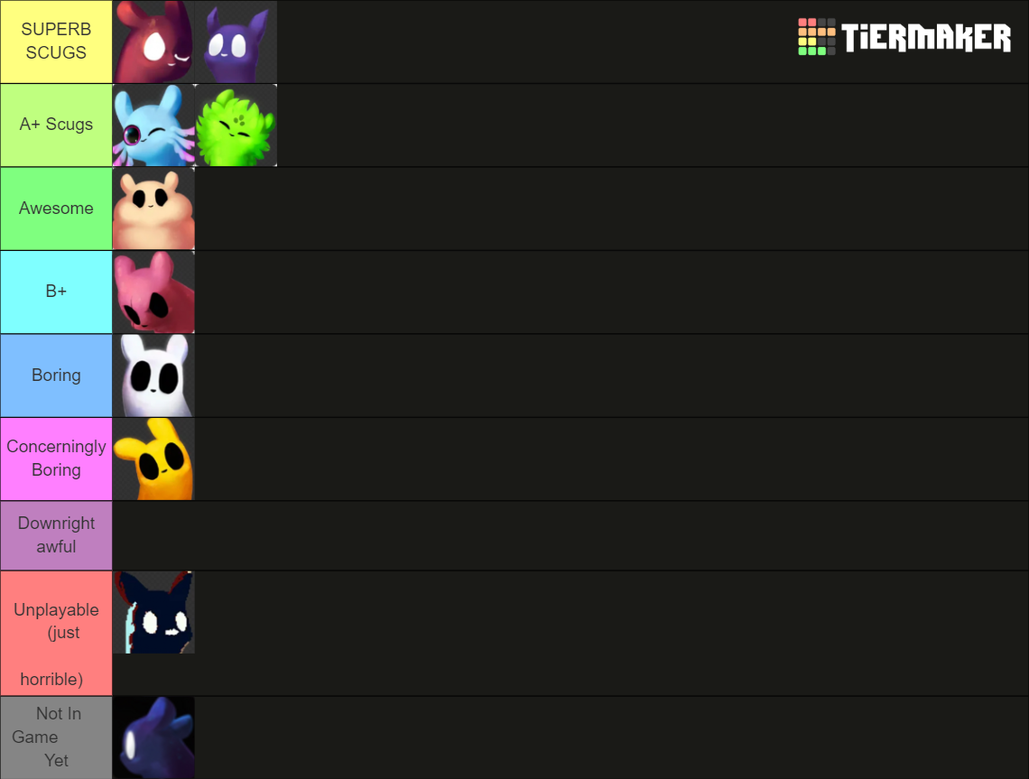 Rain World Downpour Slugcat Tierlist Tier List (Community Rankings ...