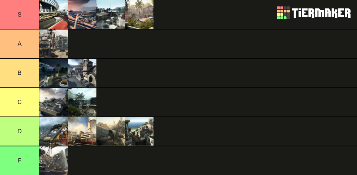 Call of Duty Black Ops 2 Maps Ranked Tier List (Community Rankings ...
