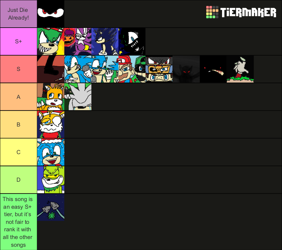 Tails Gets Trolled V4.1 Tier List (Community Rankings) - TierMaker