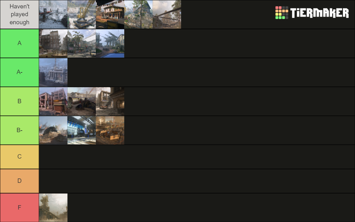 Call of Duty Modern Warfare III (2023) maps Tier List (Community ...
